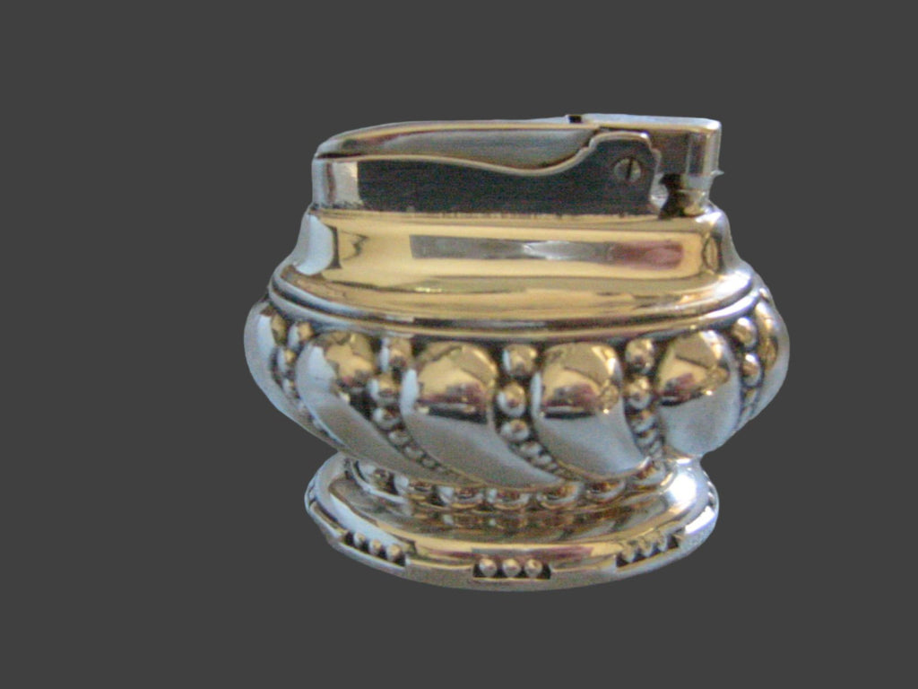 Ronson Table Lighter Crown Silver Plated Beading Decoration – Designer ...