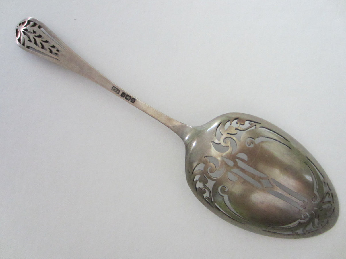 Reed Barton Silver Sterling Openwork Serving Spoon Hallmarks – Designer ...