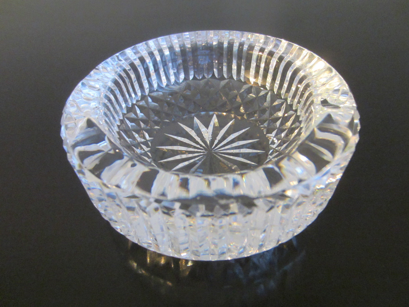 Waterford Ireland Crystal Star Cut Ashtray – Designer Unique Finds