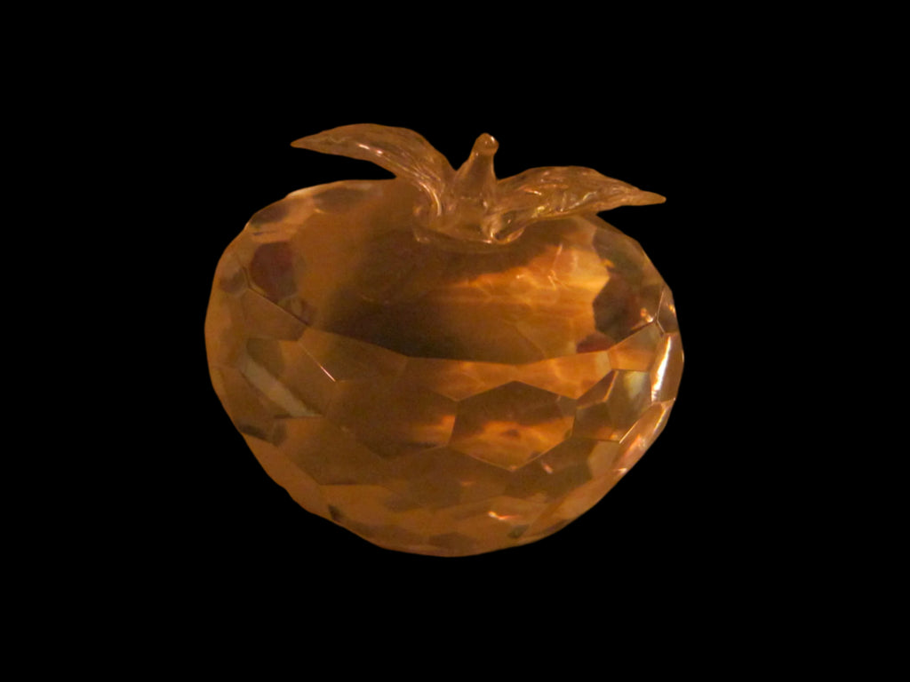 Swarovski Crystal Stemmed Apple Paperweight – Designer Unique Finds