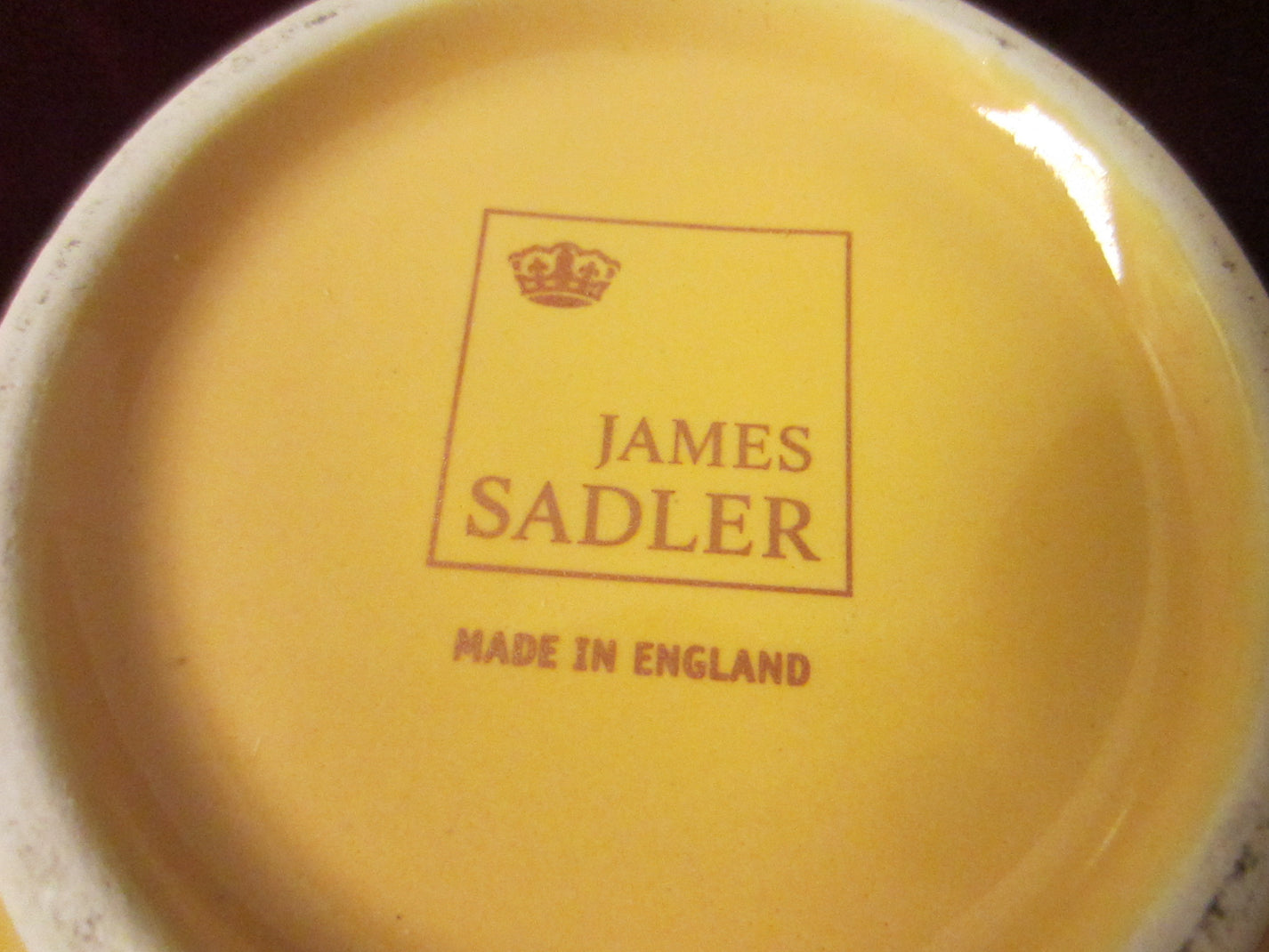 James Sadler England Yellow Ceramic Graphic Teapot – Designer Unique Finds