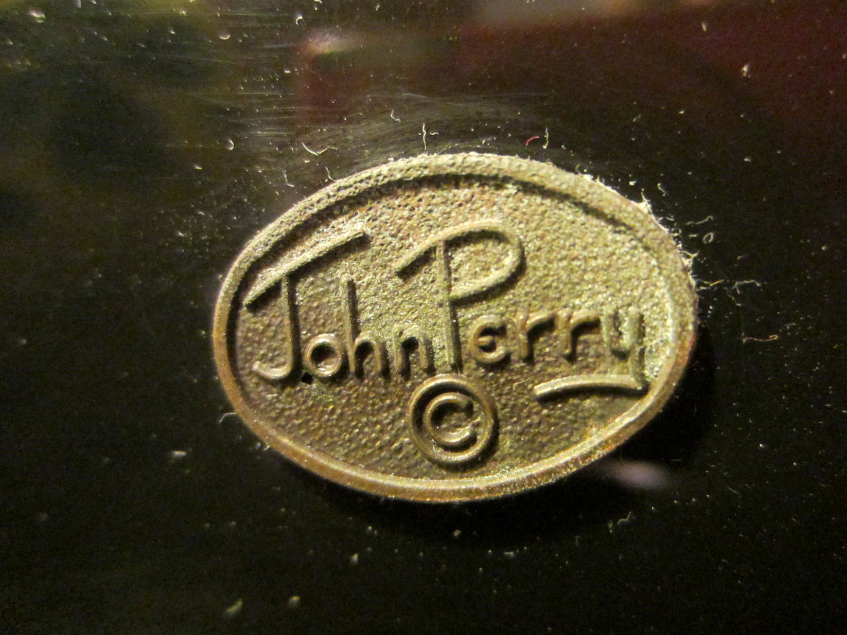John Perry Three Dolphins Mid Century Modern Signature Sculpture ...