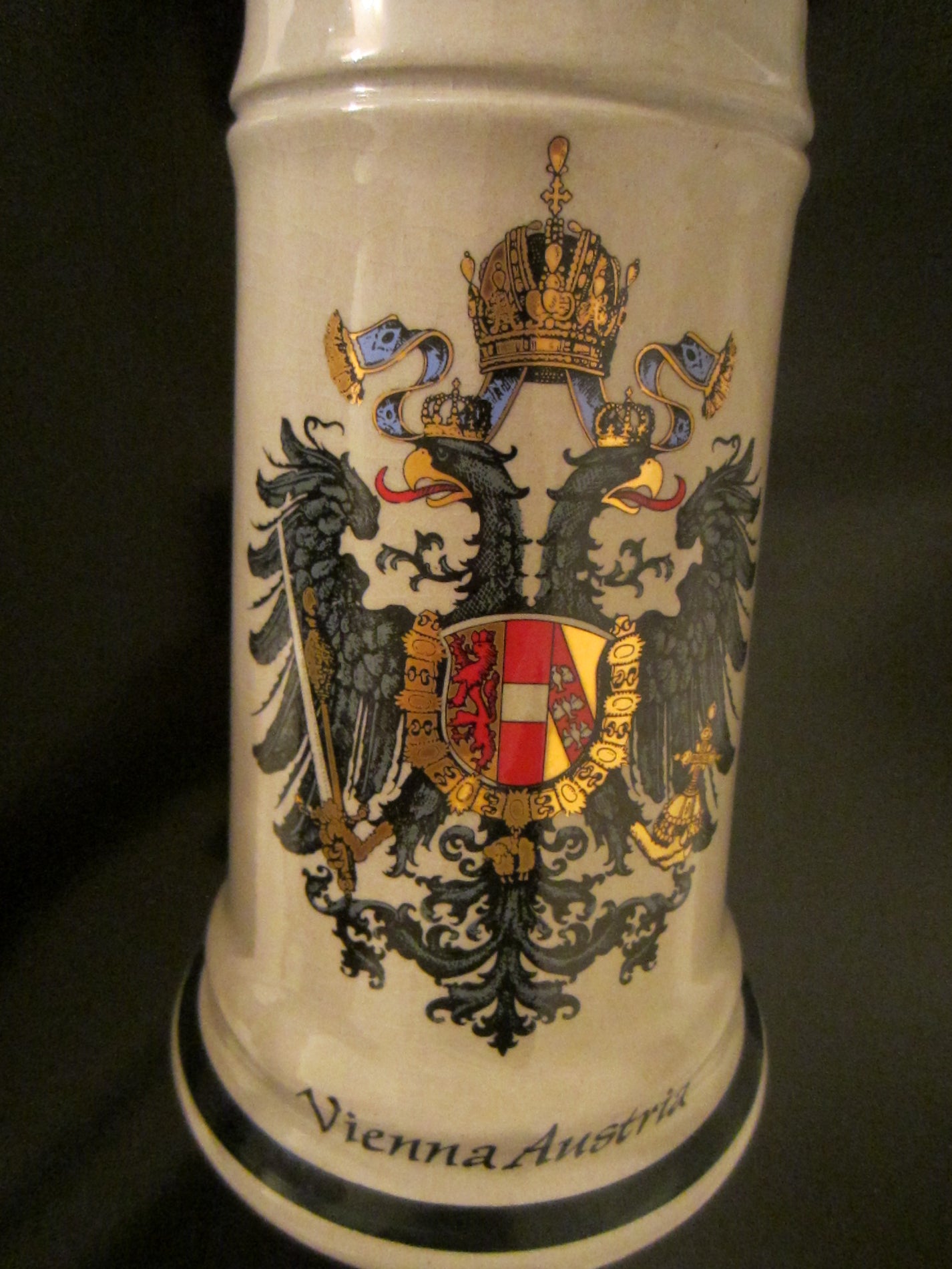 Handmalerei Original King Vienna Austria Signed Luster Mug – Designer ...