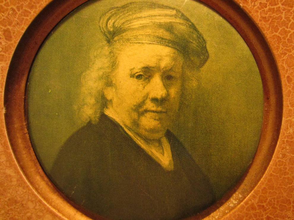 Rembrandt The Last Known Self Portrait Icon W Provenance – Designer ...