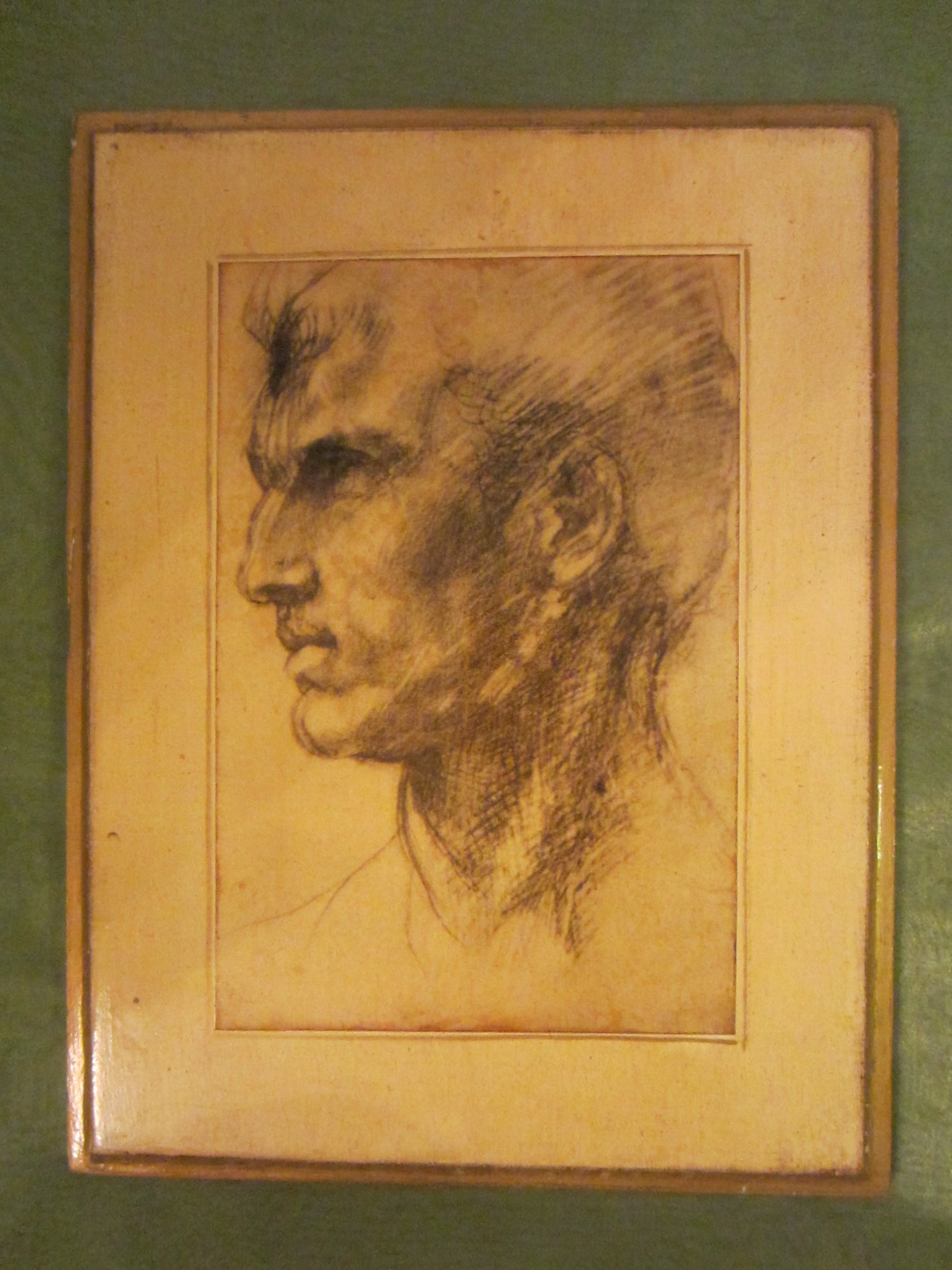 Florentine Portrait Print By Italian Artisan On Panel Scripted ...