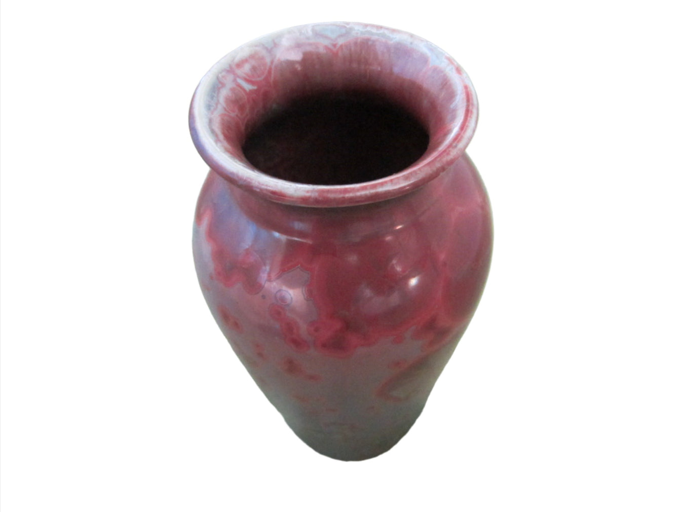 Jon Price Crystalline Ceramic Vase Signed by Laguna Beach Artist ...
