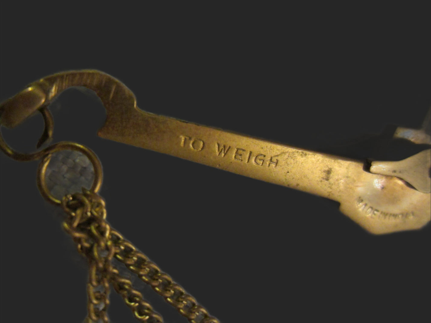 Vintage Jewelry Balance Goldsmith Measuring Scale Nested Case ...