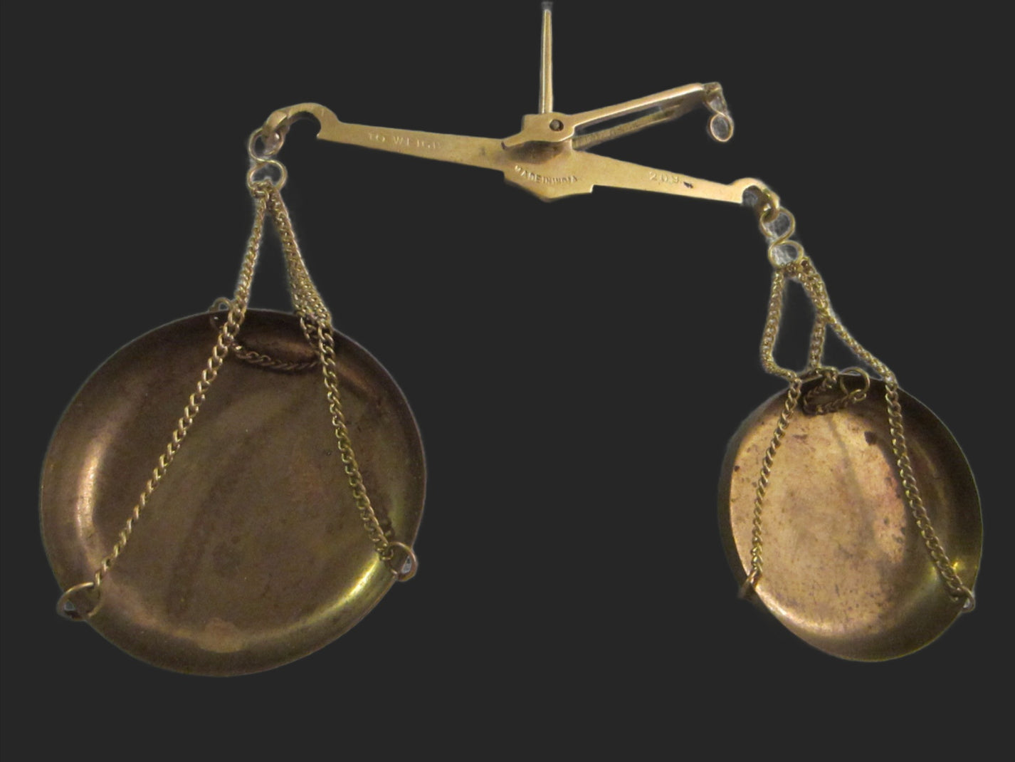 Vintage Jewelry Balance Goldsmith Measuring Scale Nested Case ...