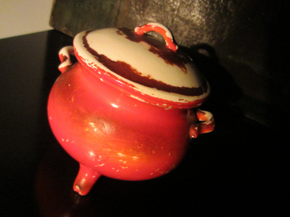 Red Kettle Penny Pot Lego Japan Ceramic Bank – Designer Unique Finds
