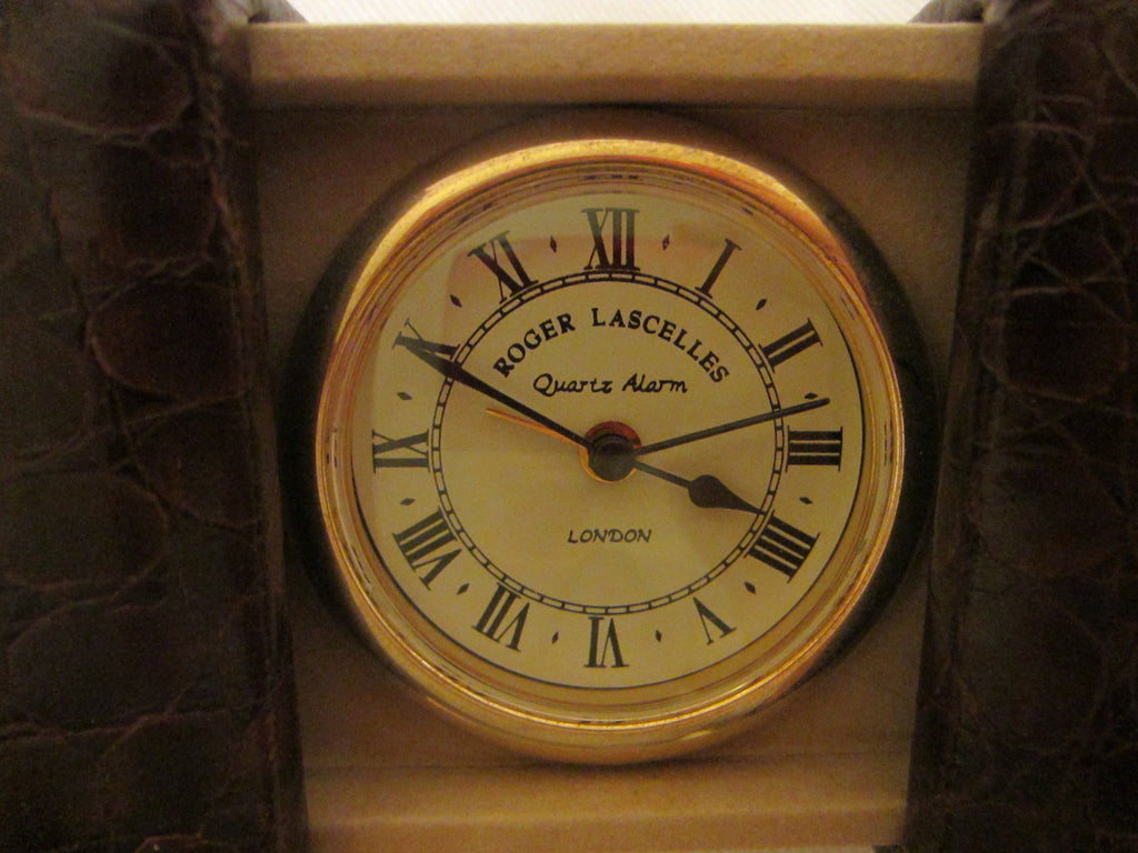 Roger Lascelles London Quartz Travel Clock – Designer Unique Finds