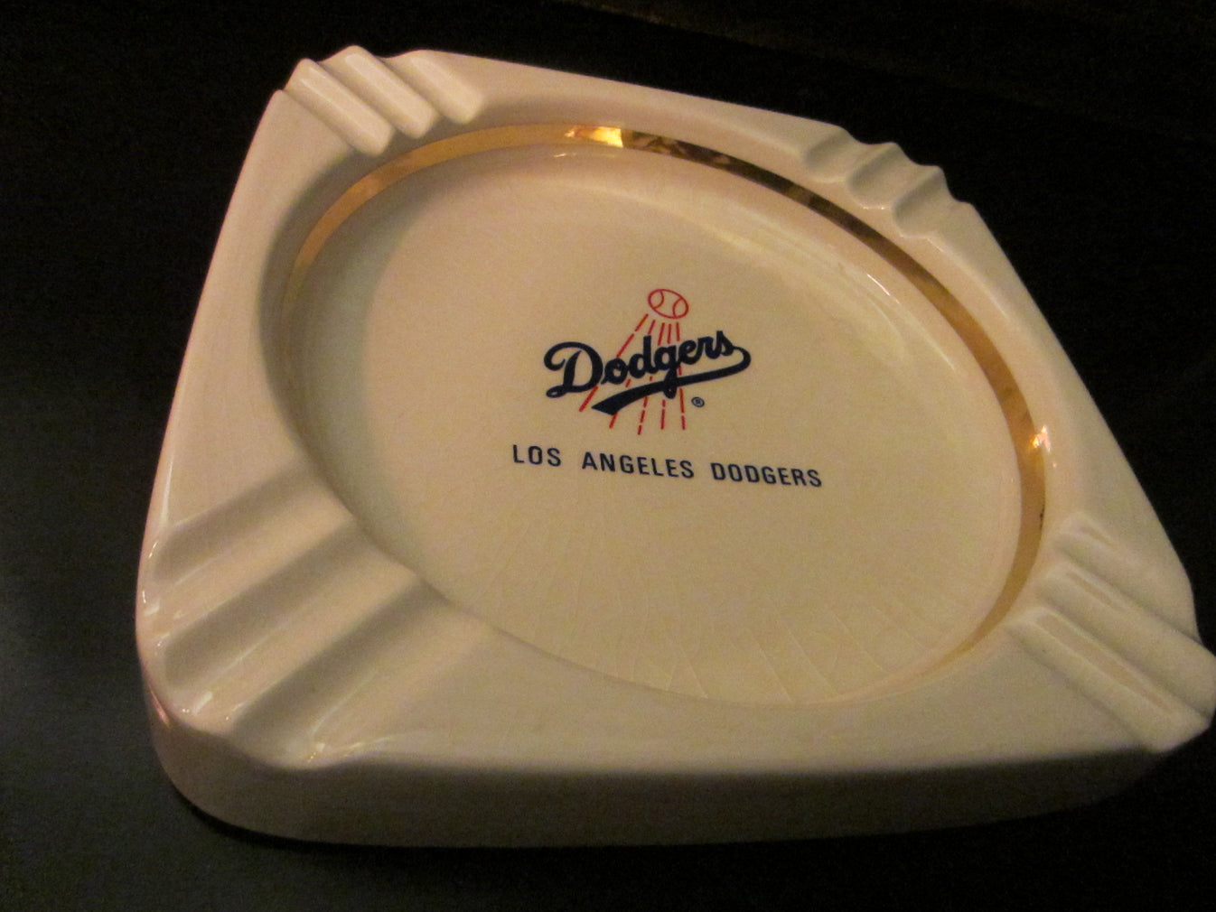 Los Angeles Dodgers Sport Memorabilia Ceramic Ashtray – Designer Unique ...